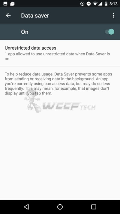 How To Enable Data Saver Mode In Android 70 Nougat