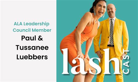 Paul And Tussanee Luebbers Guiding The Ala Leadership Council To