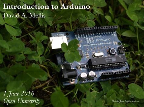 Arduino Open Source Hardware Ppt