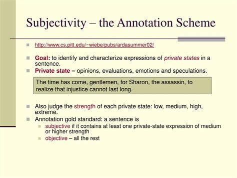 Ppt Learning Subjective Nouns With Extraction Patterns Powerpoint