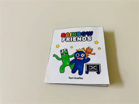 로블록스 레인보우 프렌즈 게임북 만들기 토리와 만들기 도안 없음 네이버 블로그