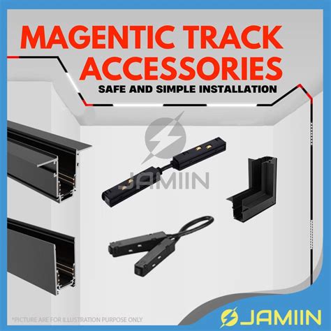 MAGNETIC Track Light System Recessed Magnetic Track Lighting Linear Spotlight Magnet LED Light