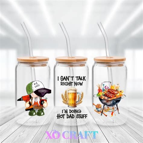 Uv Dtf Hot Dad Stuff Xo Craft