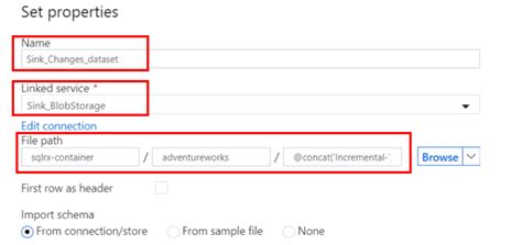 Move Data From Sql Server To Azure Blob Storage With Incremental