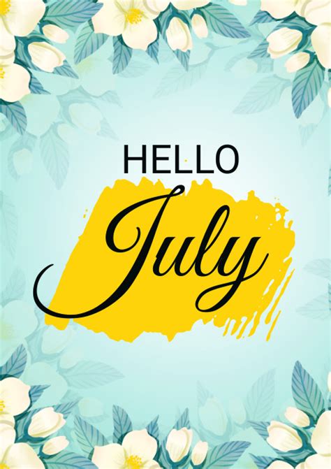 Cute Hello July
