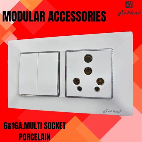 A Modular Power Socket At Piece Power Sockets In New Delhi ID