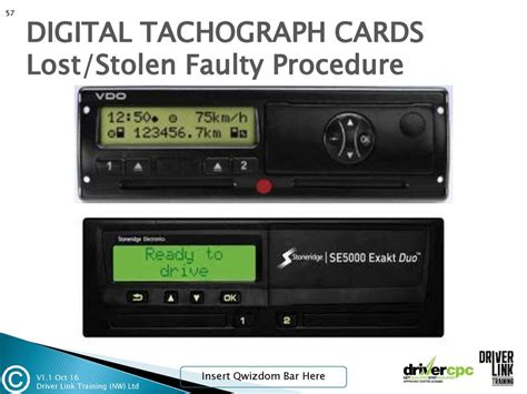 Lost Tacho Card Procedure At David Rogge Blog