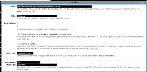 resources for uploading games publishing the interactive fiction