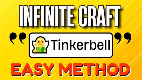 How to Make Tinkerbell in Infinity Craft (Infinite Craft l Infinite ...