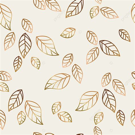 황금 떨어지는 나뭇잎 벡터 원활한 패턴 디자인 장식적인 화려한 배경 일러스트 및 사진 무료 다운로드 Pngtree
