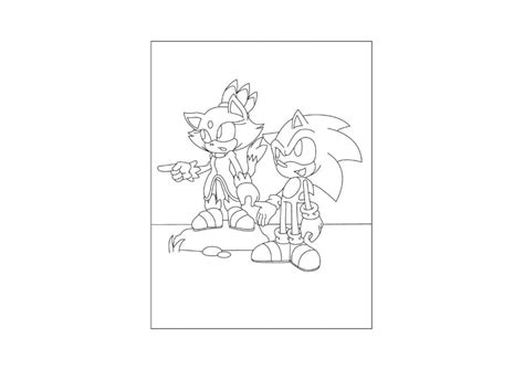 Coloriage Sonic 100 Dessins Sonic Gratuit à Imprimer