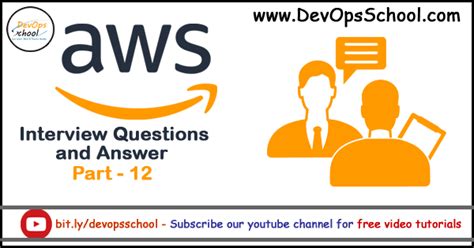 AWS Interview Questions And Answer Part DevOpsSchool
