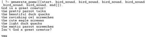 Poetry In Prolog Part 2 Rangarajan Krishnamoorthy On Programming And