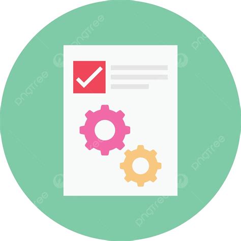 File Setting File Sign Vector Setting File Sign PNG And Vector With