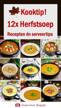 22 Ideeën Over Soepen Soepen Soeprecepten Lekker Eten