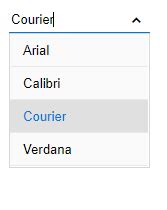 ComboBox Custom Element Smart UI Components