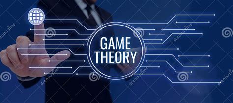 Text Showing Inspiration Game Theory Business Idea Branch Of Mathematics Concerned With