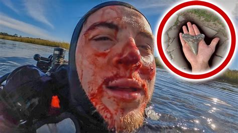 Blackwater Diving For The 1m Megalodon Tooth For Scuba Divers