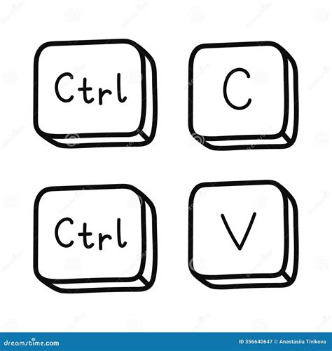 Ctrl Alt Del Keyboard Keys Isolated On Background Buttons To Fix