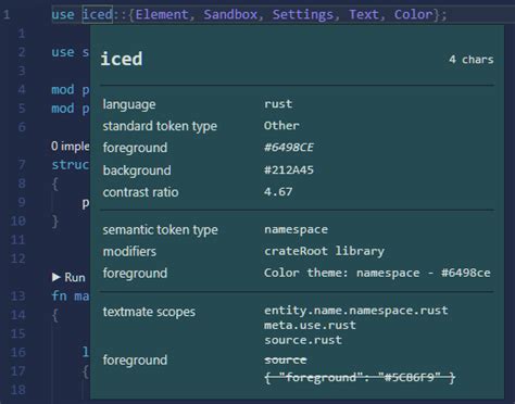 Where Does Rust Analyzers Gets Its Colors From · Issue 12162 · Rust Langrust Analyzer · Github