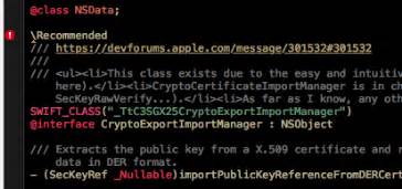 Objective C Why Swift Bridging Header Gives Syntax Error Sometimes