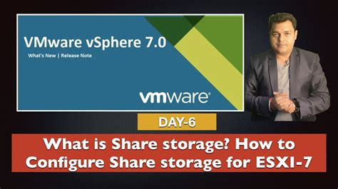 What Is Share Storage How To Configure Share Storage For Esxi 7 Configure I Scsi Vmware 7