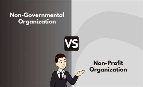 NGO Vs Non Profit Organizations What S The Difference With Table