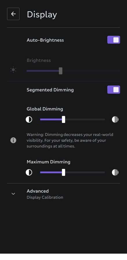 Display Settings Care Magic Leap