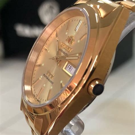 Relógio Automático Orient 3 Estrelas 469wc2f C1kx Dourado Taniguchi