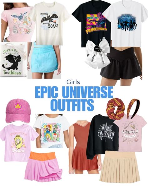 Disney Park Epic Universe Outfits For Girl Universal Epic Outfit