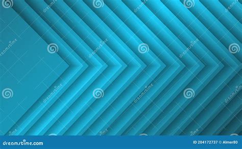 Abstract Geometric Monochrome Background In Turquoise Colors 3d Repeating Triangular Shapes