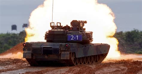 Taiwán Desplegó Sus Tanques Abrams En Un Ensayo Con Fuego Real Como Parte De Sus Maniobras