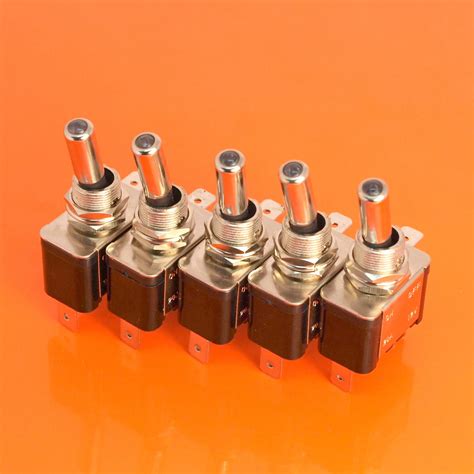 2 Position Spst On Off Toggle Switch With Blu Ray Led 3 Way Components