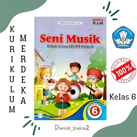 Jual Buku Siswa Seni Musik Kurikulum Penggerak Merdeka Kelas Sd Mi Penerbit Gos Shopee
