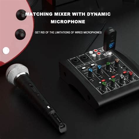 Uhf Xlr Adapter System Wireless Microphone Transmitter Receiver For Dynamic Microphone Guitar
