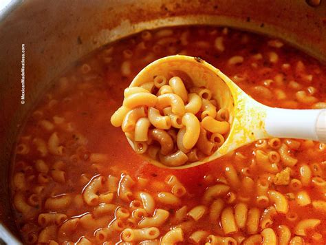 Best Sopa De Coditos Mexican Elbow Pasta Soup Mexican Made Meatless™