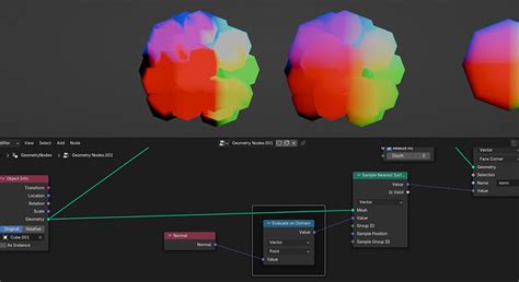 Geometry Nodes Normal Capture Not Matching Data Transfer Modifier