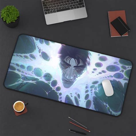 Viktor Arcane Gamer Desk Mat Jinx Arcane League Of Legend Mousepad Work From Home Anime