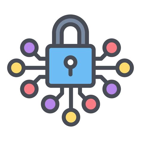 Premium Vector Cyber Security Icon Vector Illustration Keyhole Icon Encryption Documents