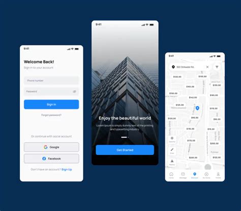 Professionally Designed Real Estate App Ui Kit For Flutter