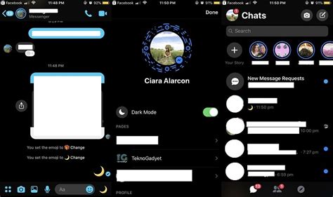 How To Enable Facebook Messengers Hidden Dark Mode