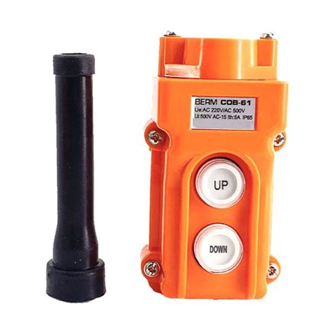 Switch Push Button ABS Crane Down UP Outdoor Pendant Control Pushbutton Walmart Com