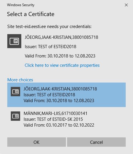 Removal Of Old Or Expired Certificates ID Ee