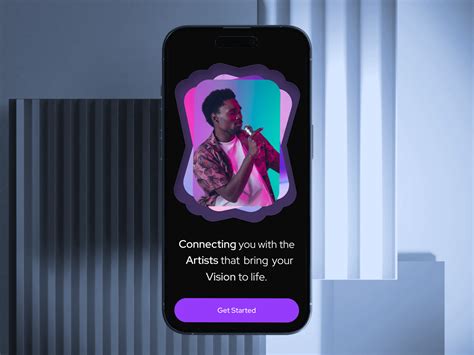artist booking app ui by mqos ui ux for multiqos on dribbble