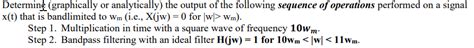 determind graphically or analytically the output of