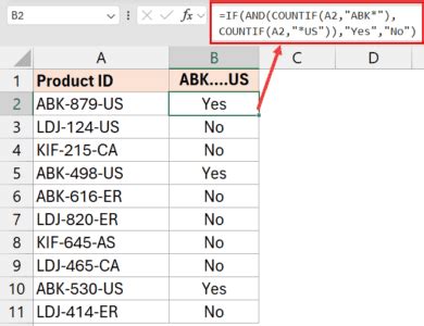 Check IF Cell Contains Partial Text In Excel Formulas