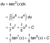 How To Integrate Tangent Secant Problems With An Even Positive Power Of Secant Dummies