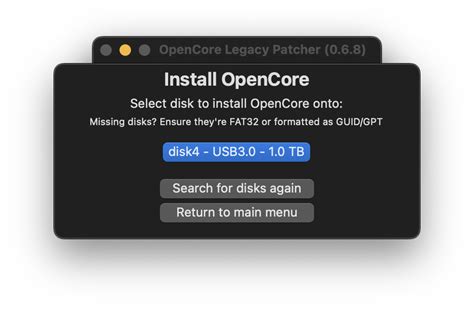 How To Boot Without USB A MacOS Installed Through OpenCore Legacy Patcher R OpenCoreLegacyPatcher