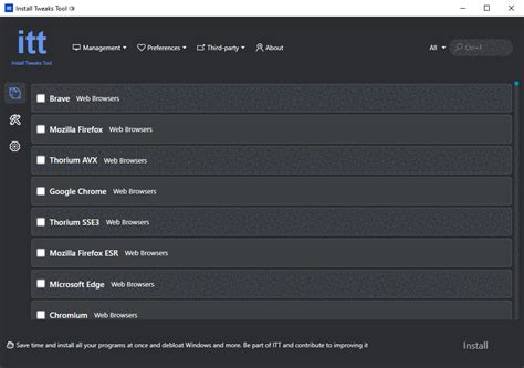 Github Emadadel4itt Itt Install Tweaks Tool Included Most Windows