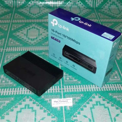Promo Swith Hub Tp Link Tl Sf1016d Switch Hub Lan 16 Port 10 100mbps